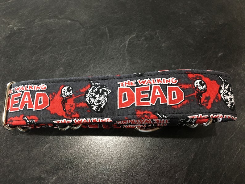 TWD Fabric Wrapped Martingale Limited Quantity - Etsy