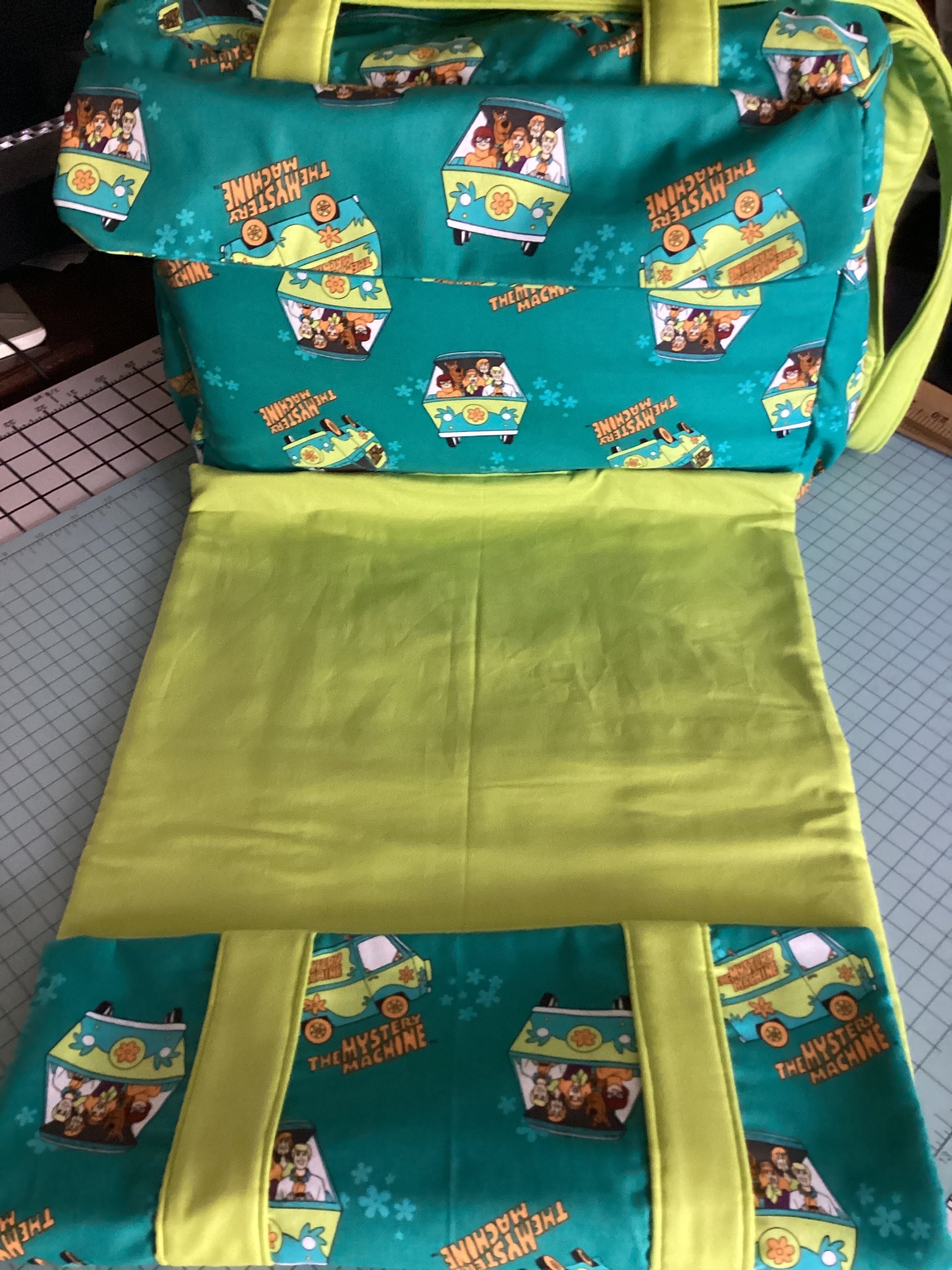 Diaper Bag and Changing Pad Made With Scooby Doo Fabric - Etsy