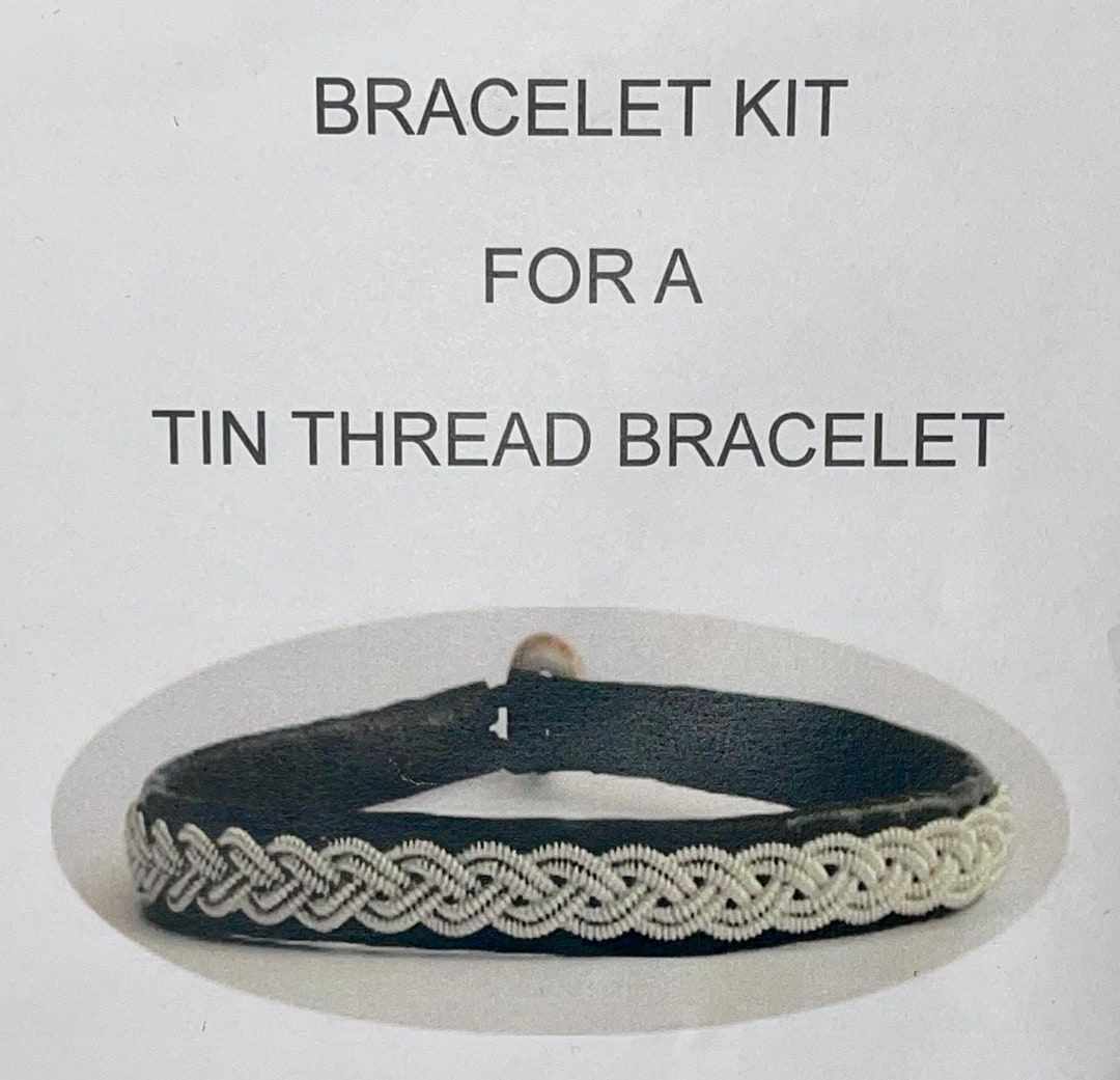 Sami Tin Thread Bracelet Kit - Etsy