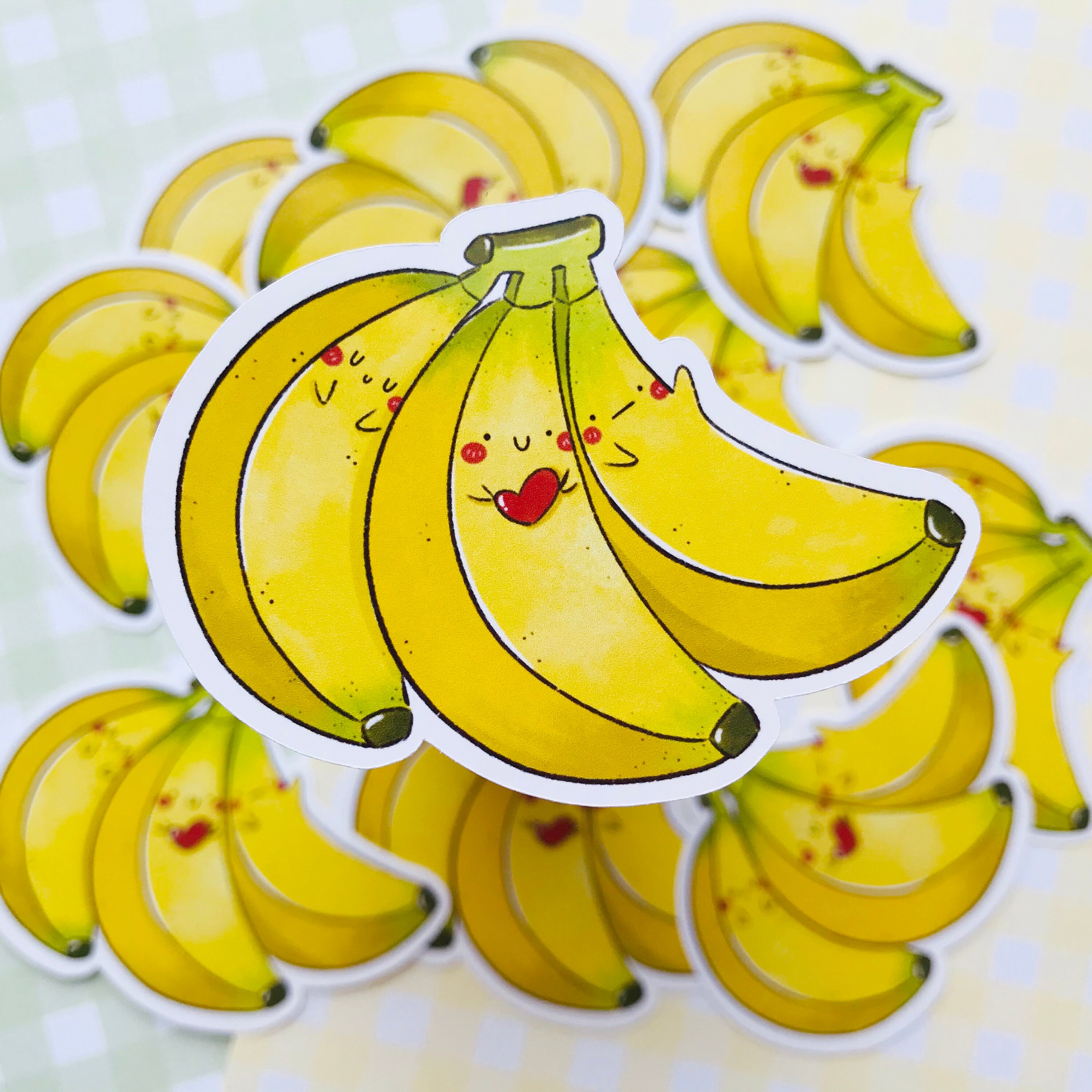 Be the Best of the Bunch Banana Sticker Positive Affirmation - Etsy