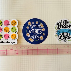 10-50 Positive Affirmation Stickers Motivational Gift for Kids Water ...