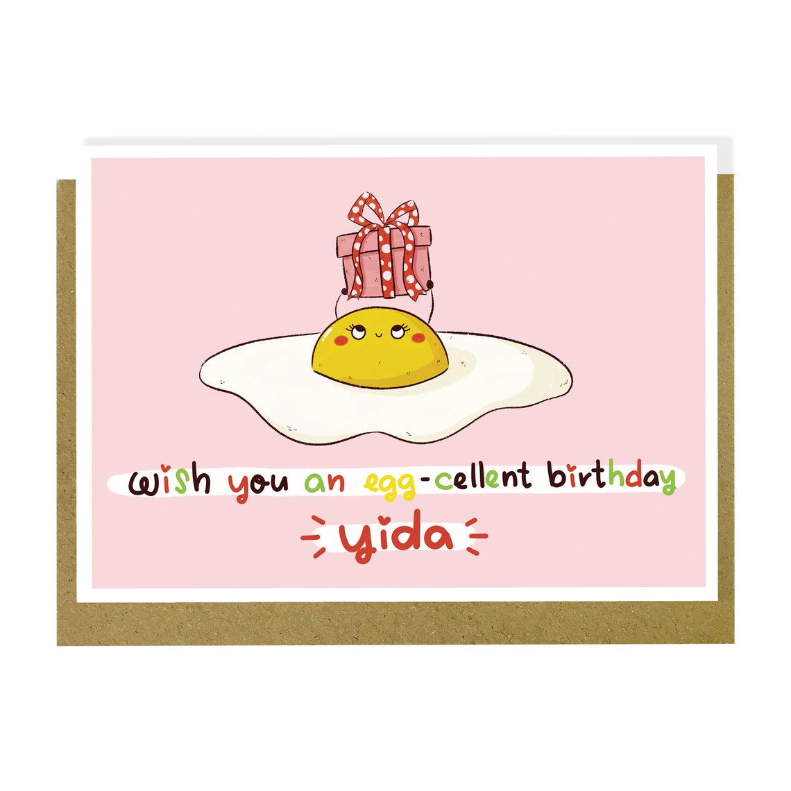 Funny Birthday Card With Egg Illustration Cute Birthday Card - Etsy