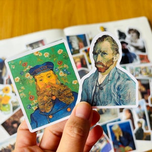 Art Sticker for Laptop Famous Paintings Renaissance Vinyl Stickers Van ...