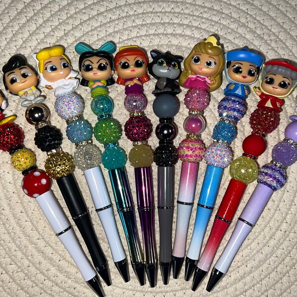 Cartoon Character Pens - Etsy
