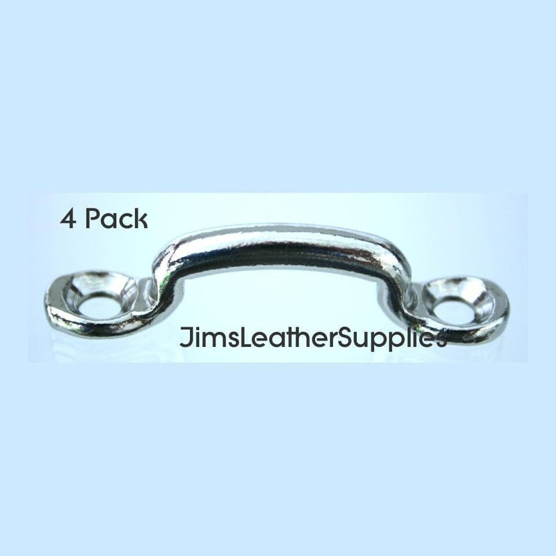 S/S Footman Loop 1" 4 Pack STAINLESS STEEL / Strap Guide / Tie Down ...
