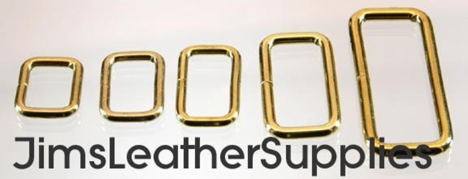 3/4 Wire Loops 20 Pack Brass Plated Steel Also Known | Etsy