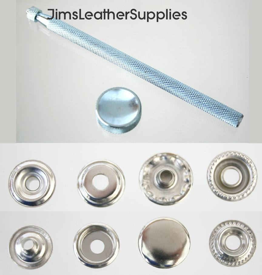 Snap Repair Kit and 10 Snaps Ligne line 24 Nickle Plated | Etsy