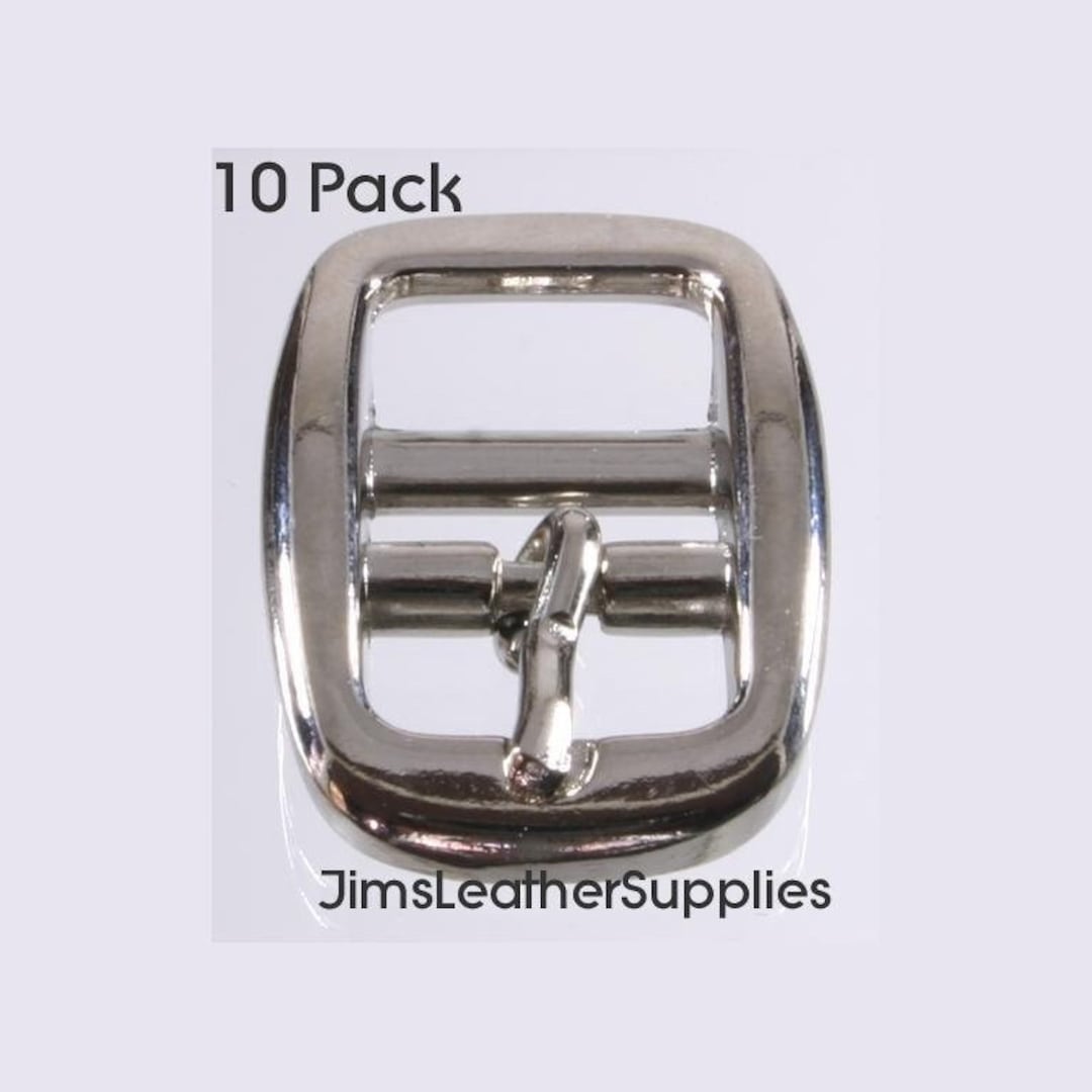 Double Bar Buckle - 1/2" 10 Pack (#172) - Etsy