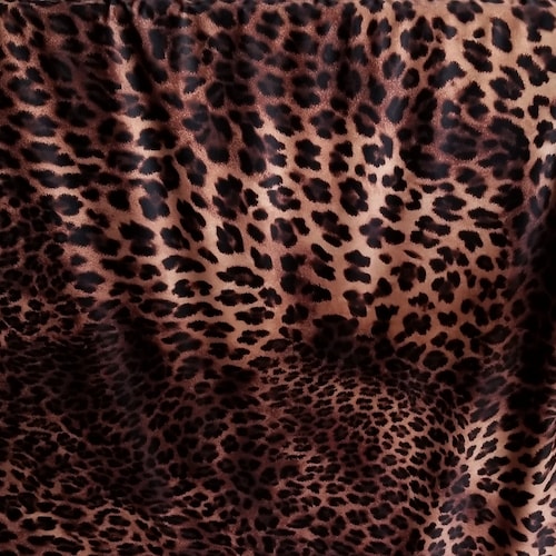 Cheetah Print on Nylon Spandex Fabric 4 Way Stretch. Sold by - Etsy