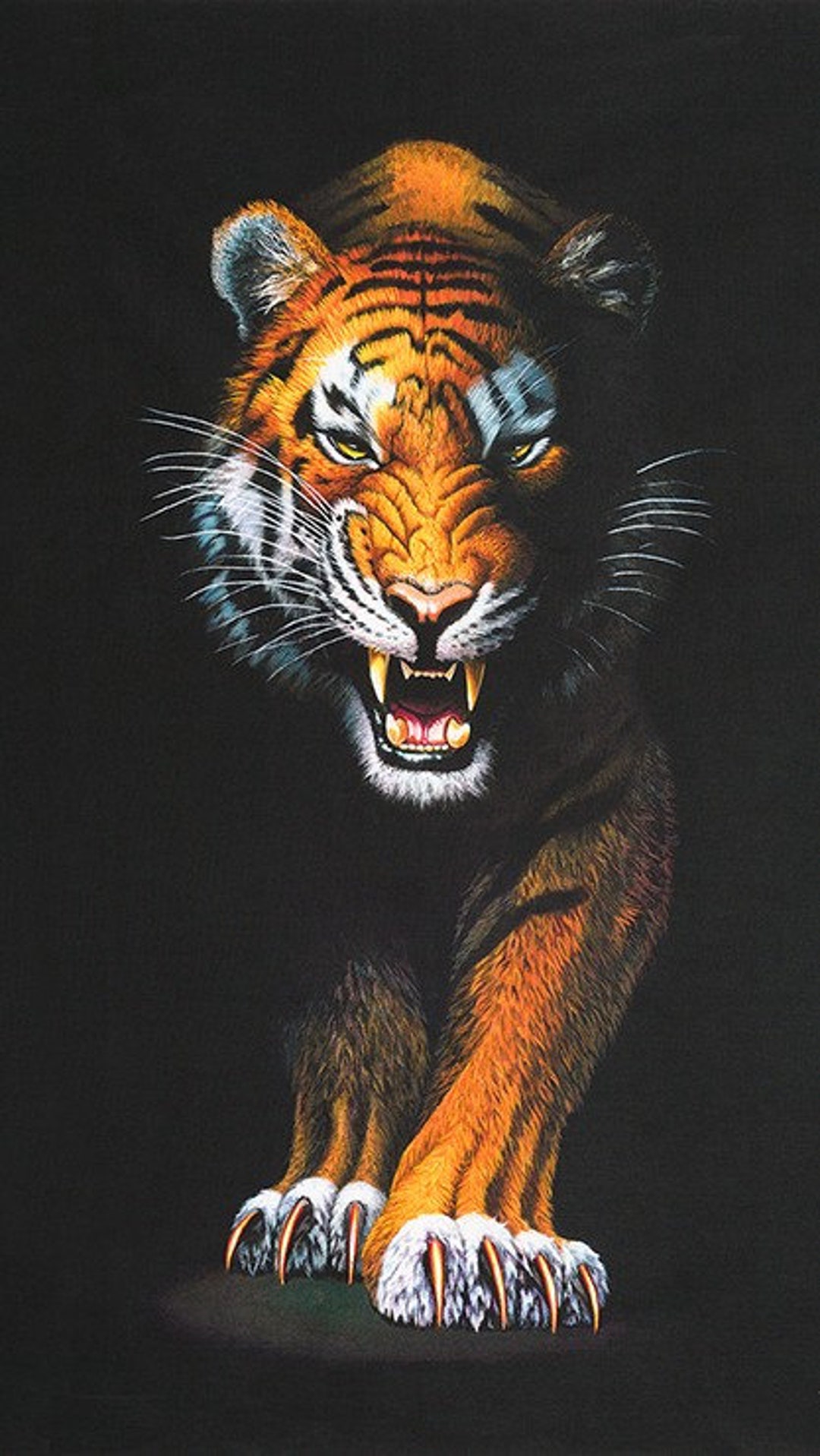 Animal Kingdom - Tiger - Robert Kaufman Cotton Prints - Etsy