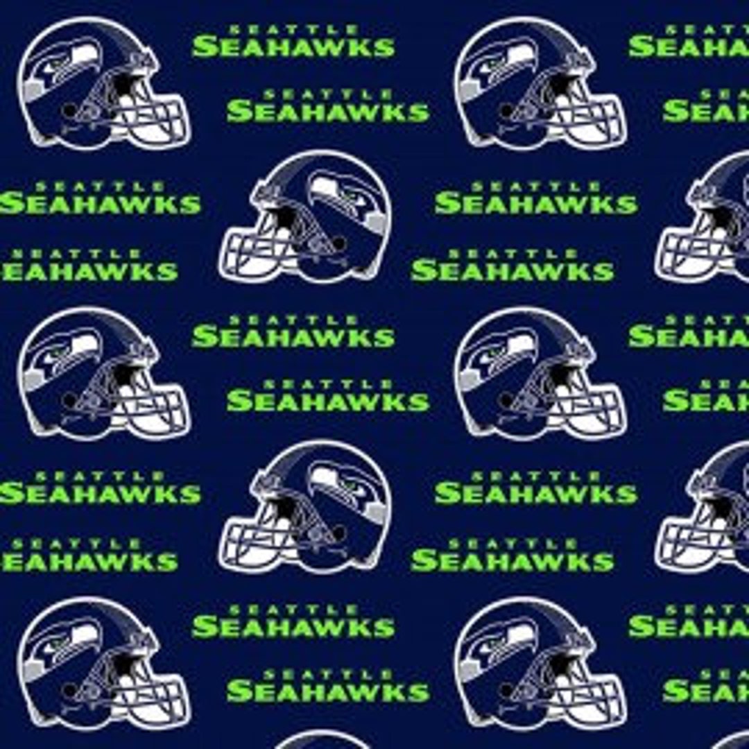 NFL Licensed SEATTLE SEAHAWKS - 100% Cotton - Etsy