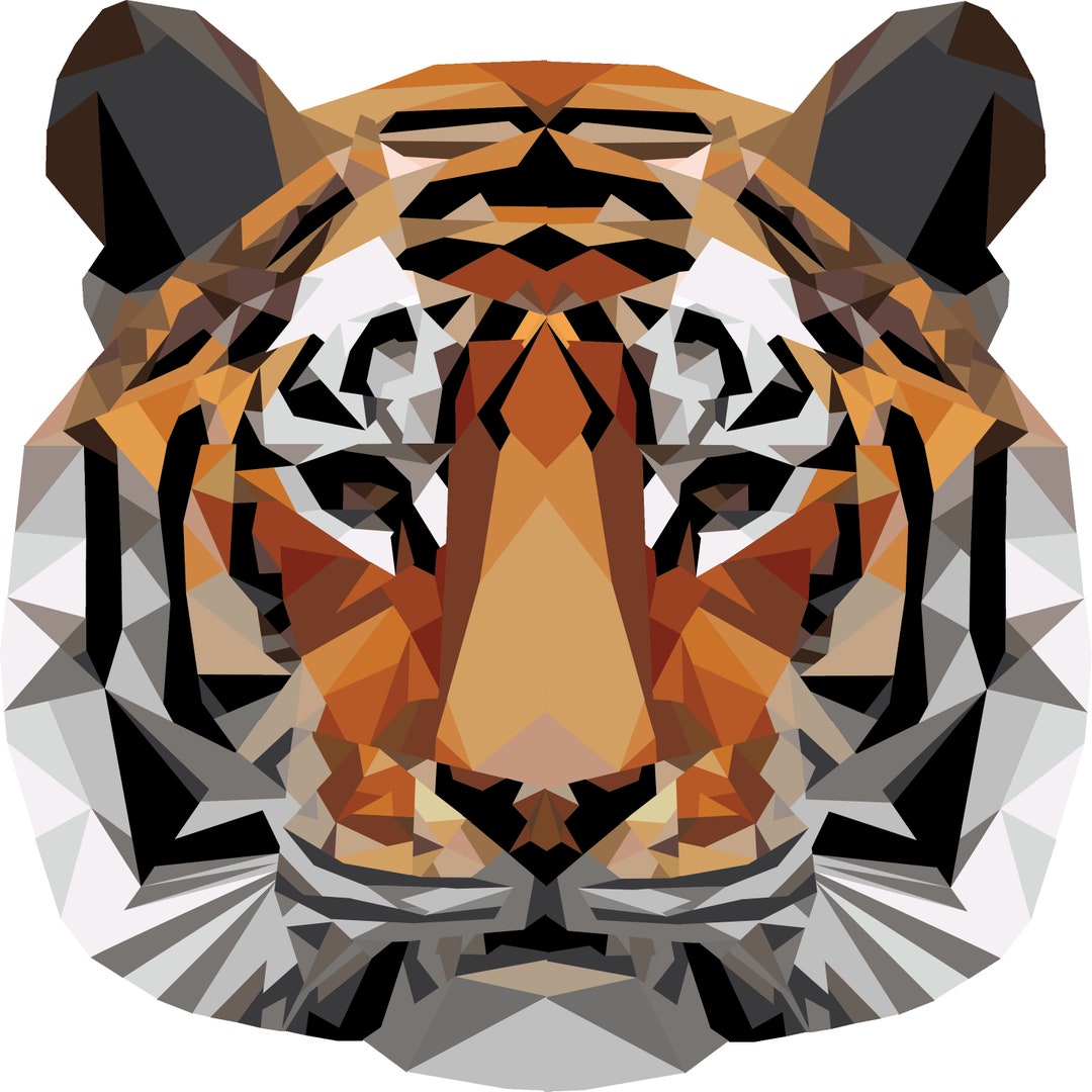 Tiger Paper Piecing Kit - Etsy