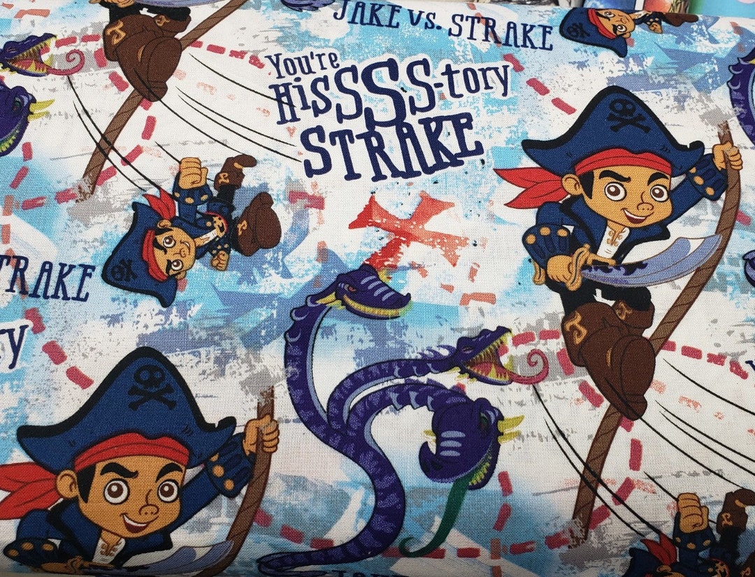 Disney Jake V Strake 100% Cotton - Etsy