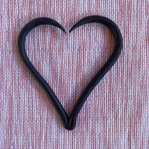 Forged Heart - Etsy