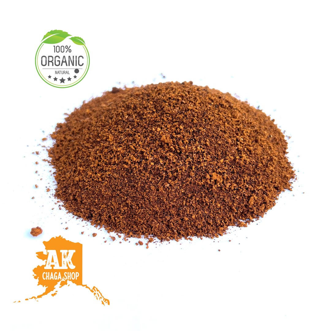 Finely Ground Alaska Chaga Mushroom - Etsy