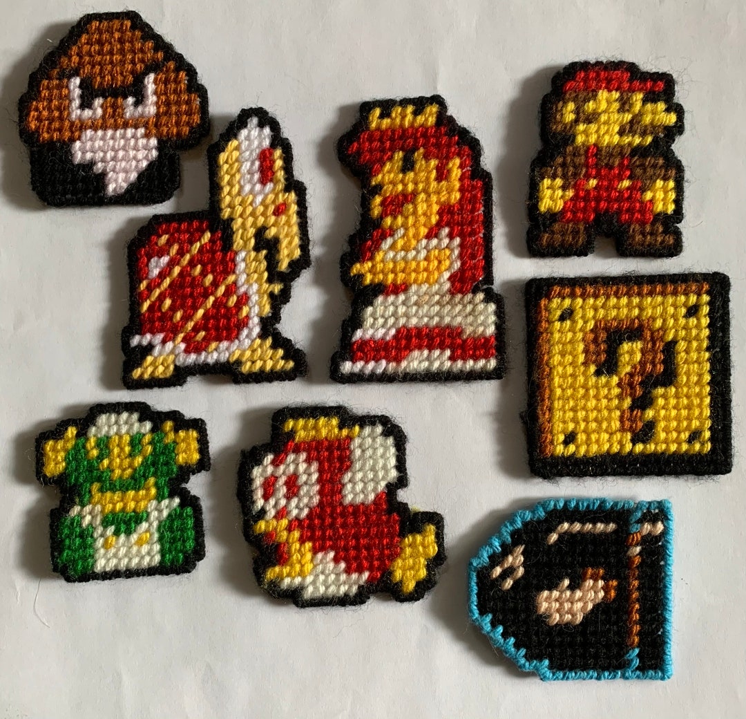 Super Mario Bros Magnets - Etsy