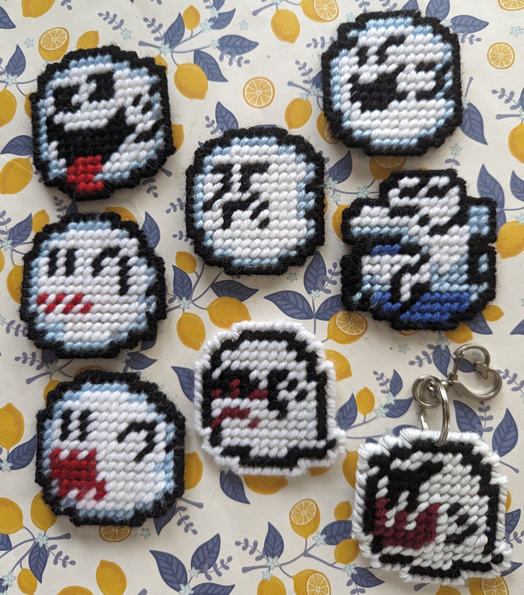 Boo Keychains *regular and Glow in the Dark" - Etsy