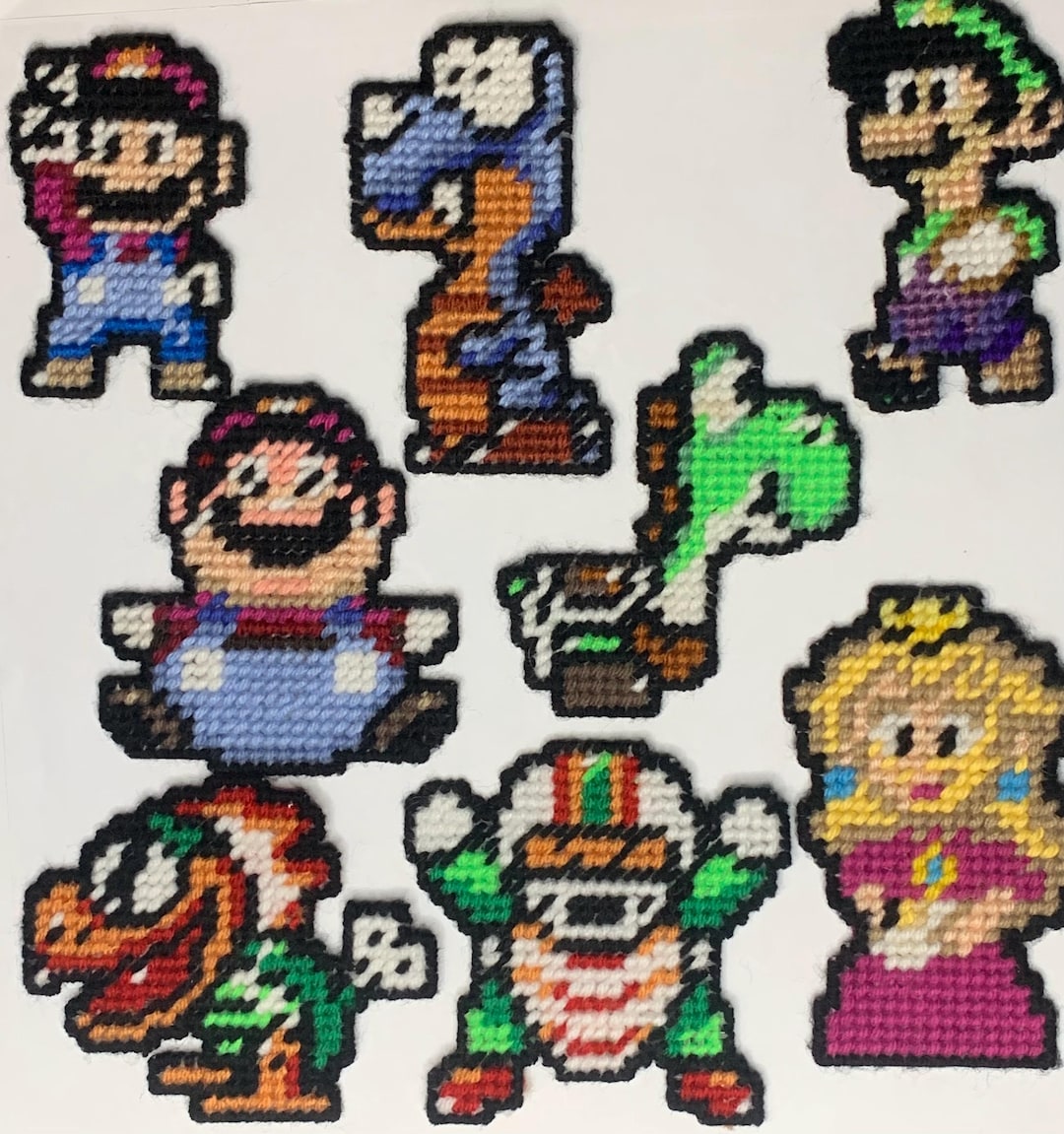 Super Mario World Magnets - Etsy