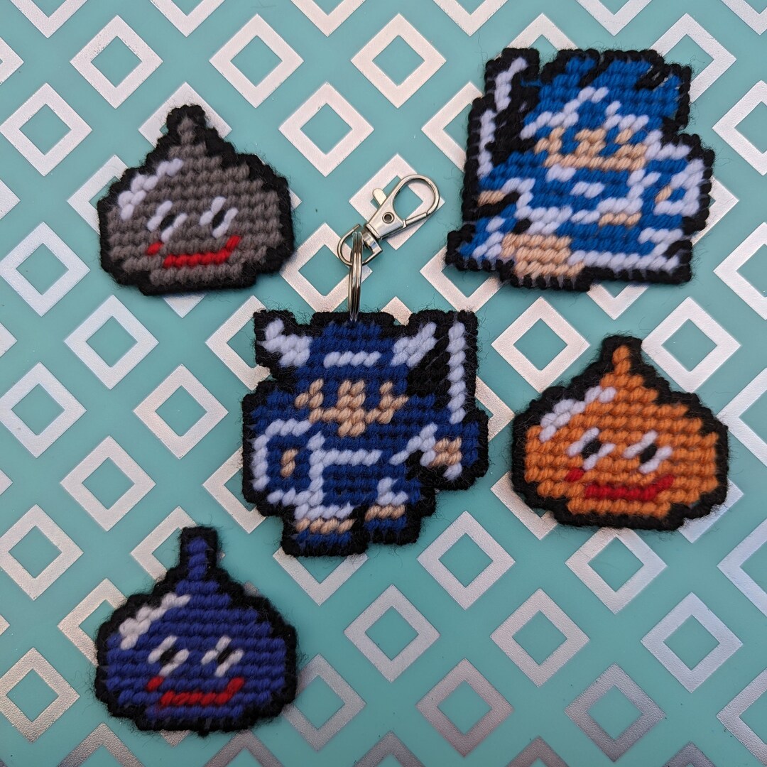 Dragon Warrior/quest Keychain - Etsy