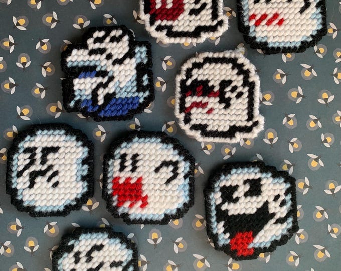 Super Mario Boo or King Boo Keychain/keyring Party Favor for Birthday ...