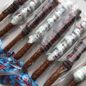 1 Dozen Airplane Chocolate Dipped Pretzels, Airplane Birthday, Airplane ...