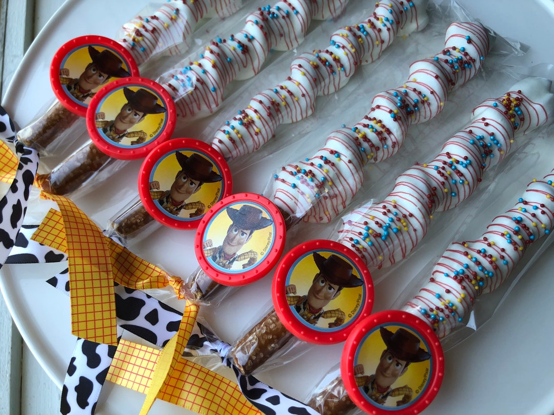 Toy Story Chocolate Pretzels, Toy Story Birthday, Toy Story Theme, Toy ...