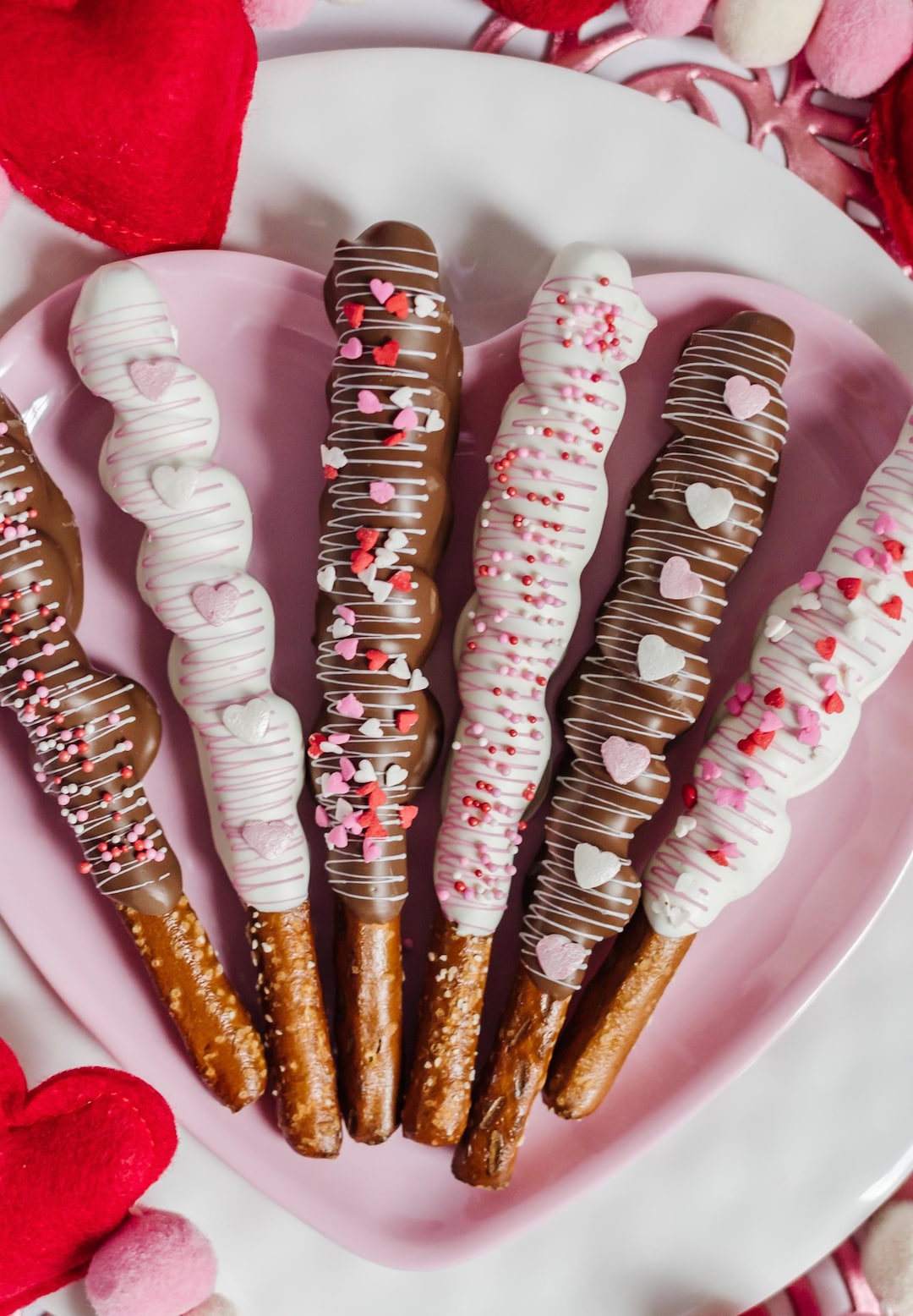 Valentine's Day Chocolate Covered Pretzels, Class Valentine, Valentine ...