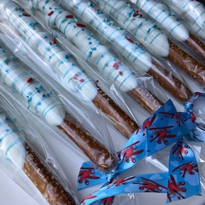 1 Dozen Airplane Chocolate Dipped Pretzels, Airplane Birthday, Airplane ...