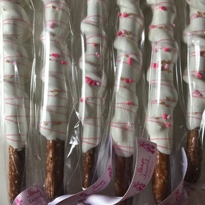 1 Dozen Ballerina Chocolate Covered Pretzels, Ballet Theme, Dance ...