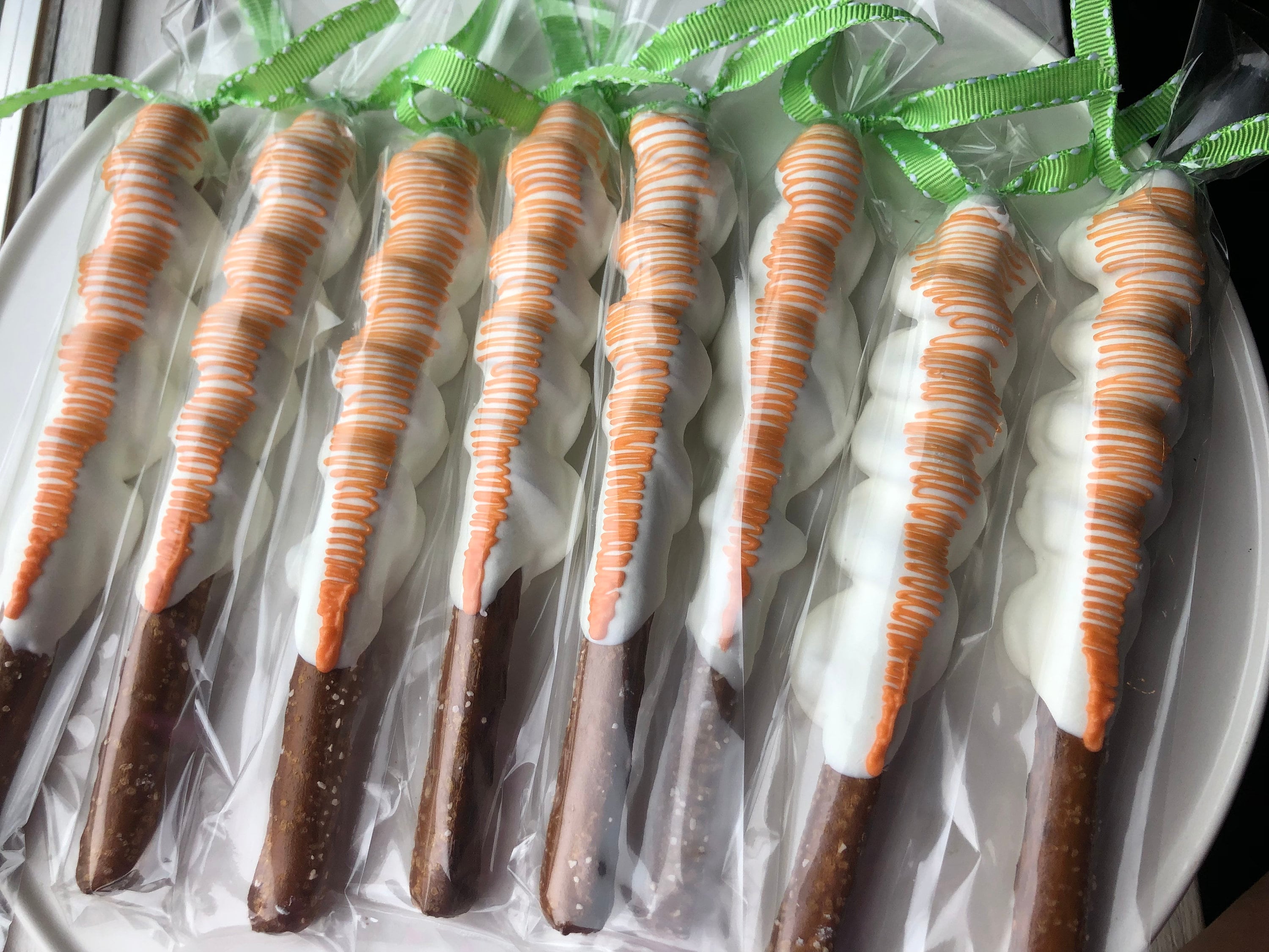 1 Dozen Peter Rabbit Chocolate Pretzels Peter Rabbit Theme - Etsy