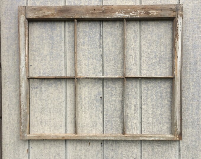 Farmhouse Window: Vintage Reclaimed Distressed White, No Glass - Etsy