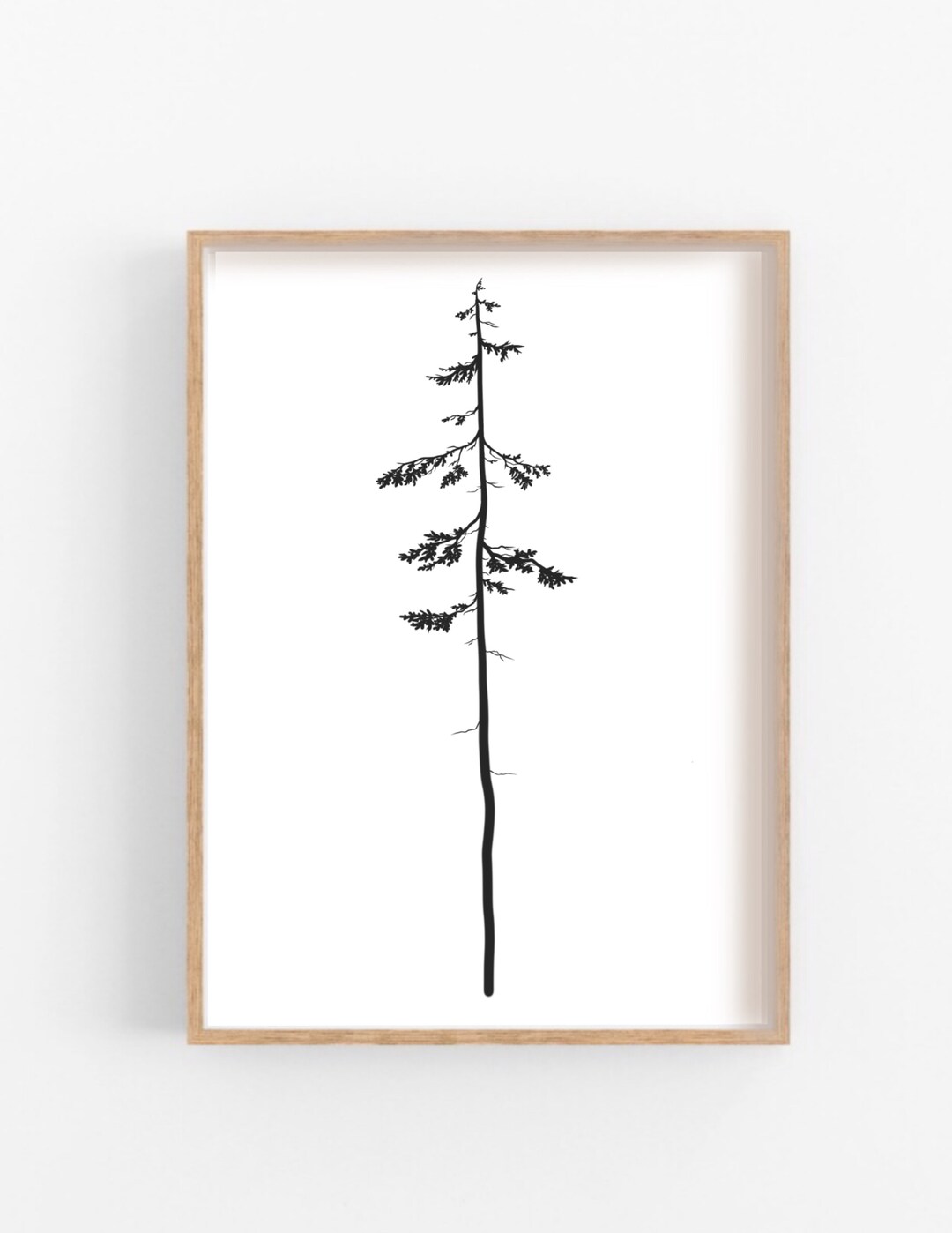 Western Hemlock 8x10 Printable// PNW Digital Poster// West Coast ...