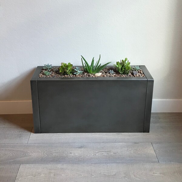 Steel Planter Box - Etsy
