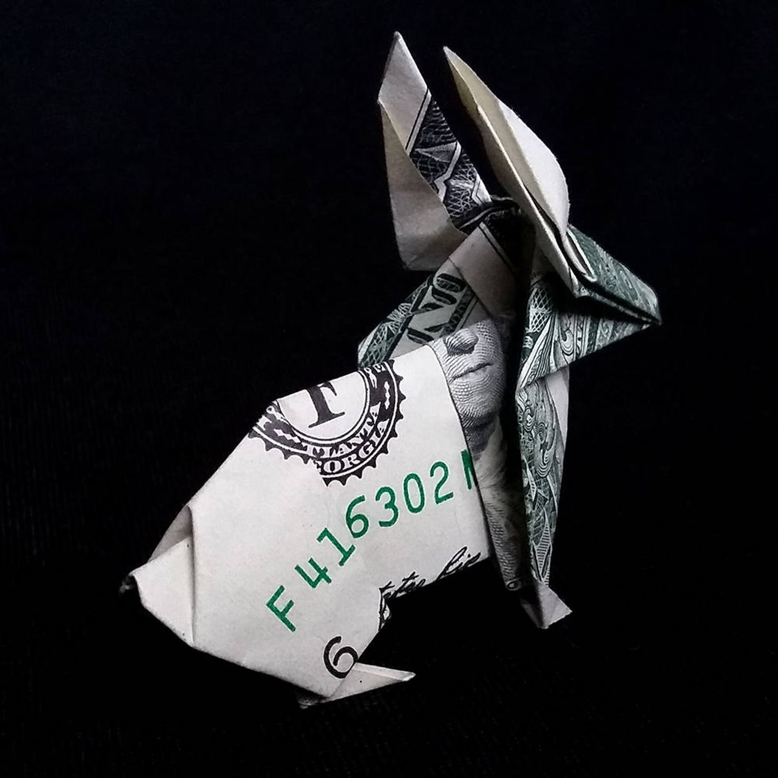 Dollar Origami Rabbit: A Step-by-Step Guide – easy origami tutorial