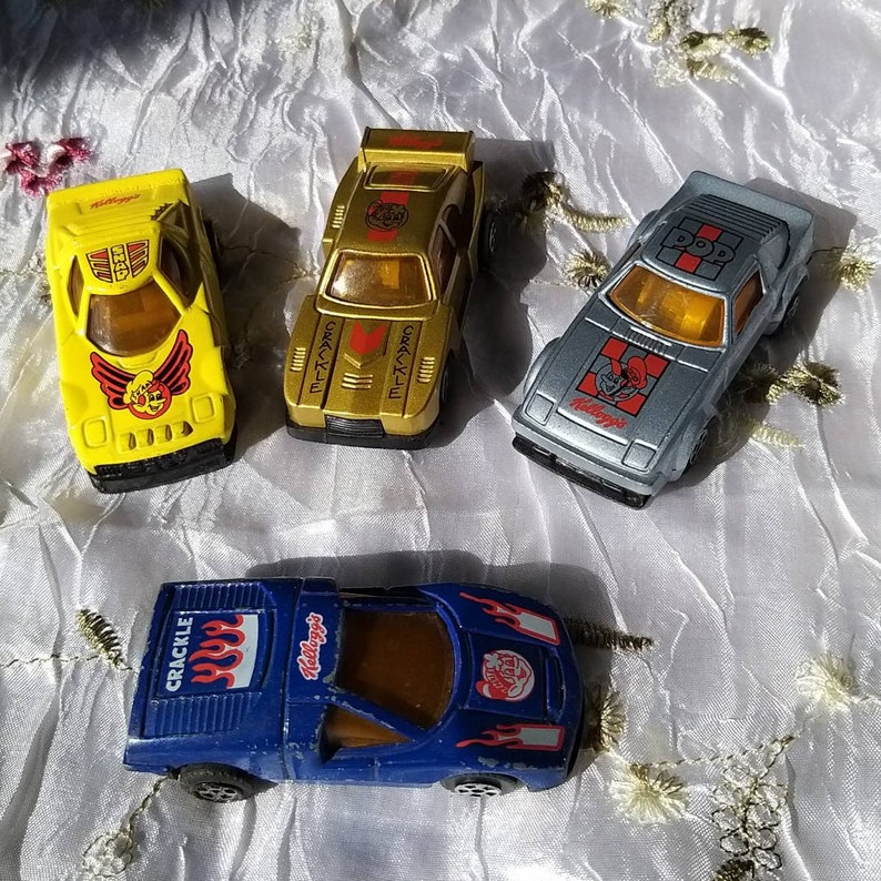 Kelloggs Rice Crispy's Diecast Pullback Race Cars - Etsy Ireland
