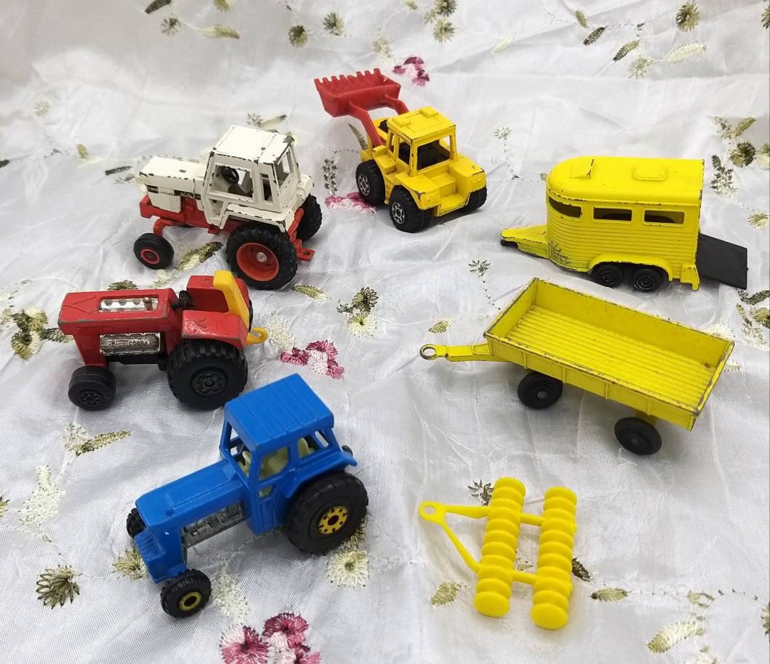 Matchbox Farm Vehicles Collection - Etsy