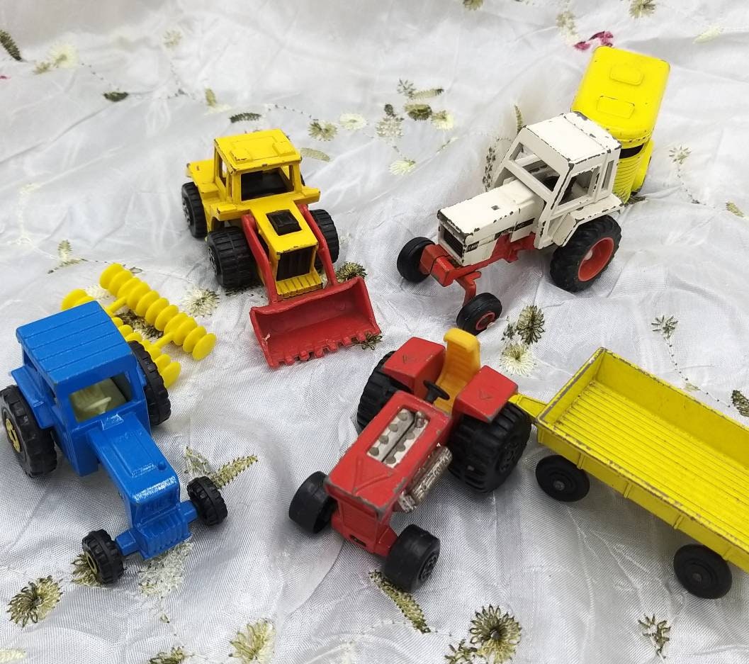 Matchbox Farm Vehicles Collection - Etsy