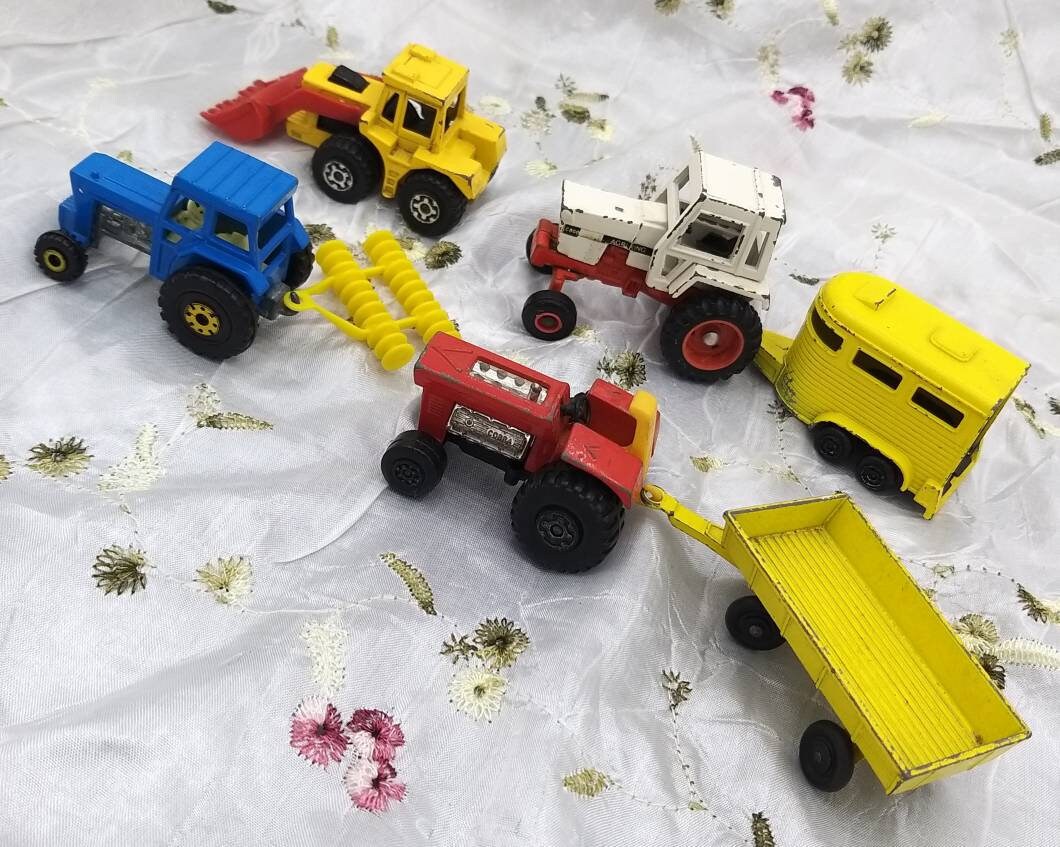 Matchbox Farm Vehicles Collection - Etsy