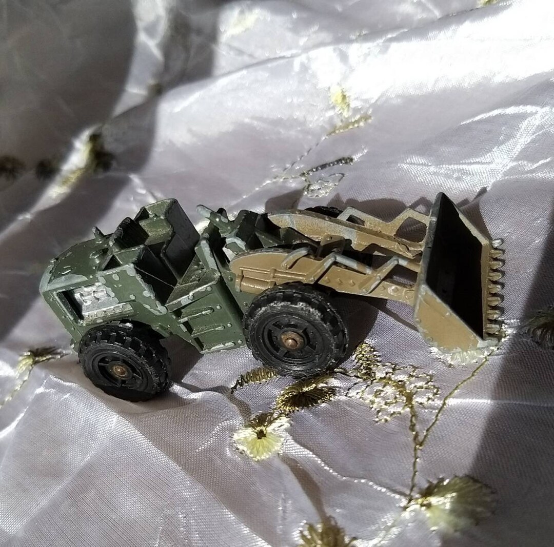 Majorette Die Cast Toy Military Digger -1970s - Etsy