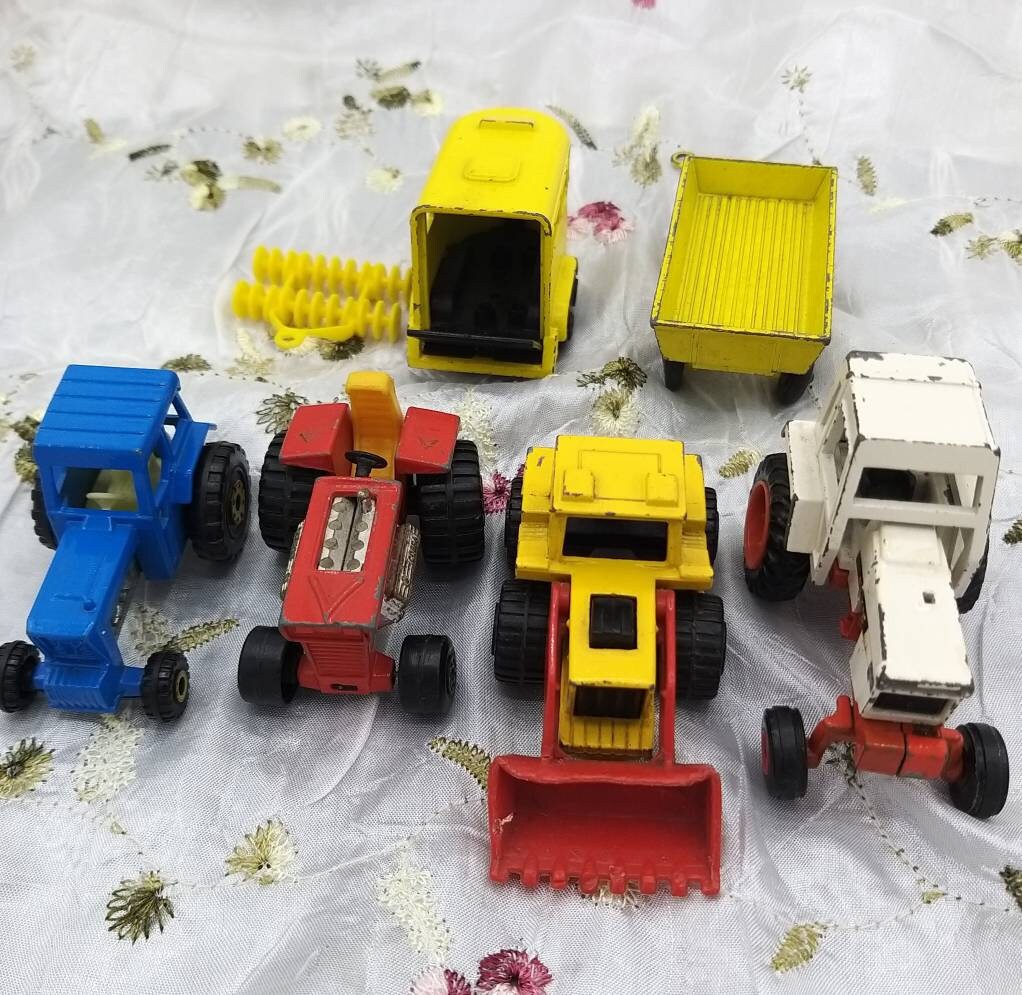 Matchbox Farm Vehicles Collection - Etsy