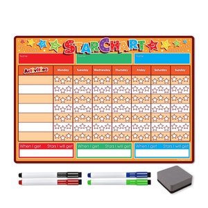 A3 Reward Chart for Children by the Magnet Shop Magnetic - Etsy UK