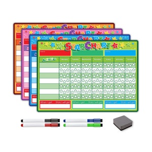 A3 Reward Chart for Children by the Magnet Shop Magnetic - Etsy UK