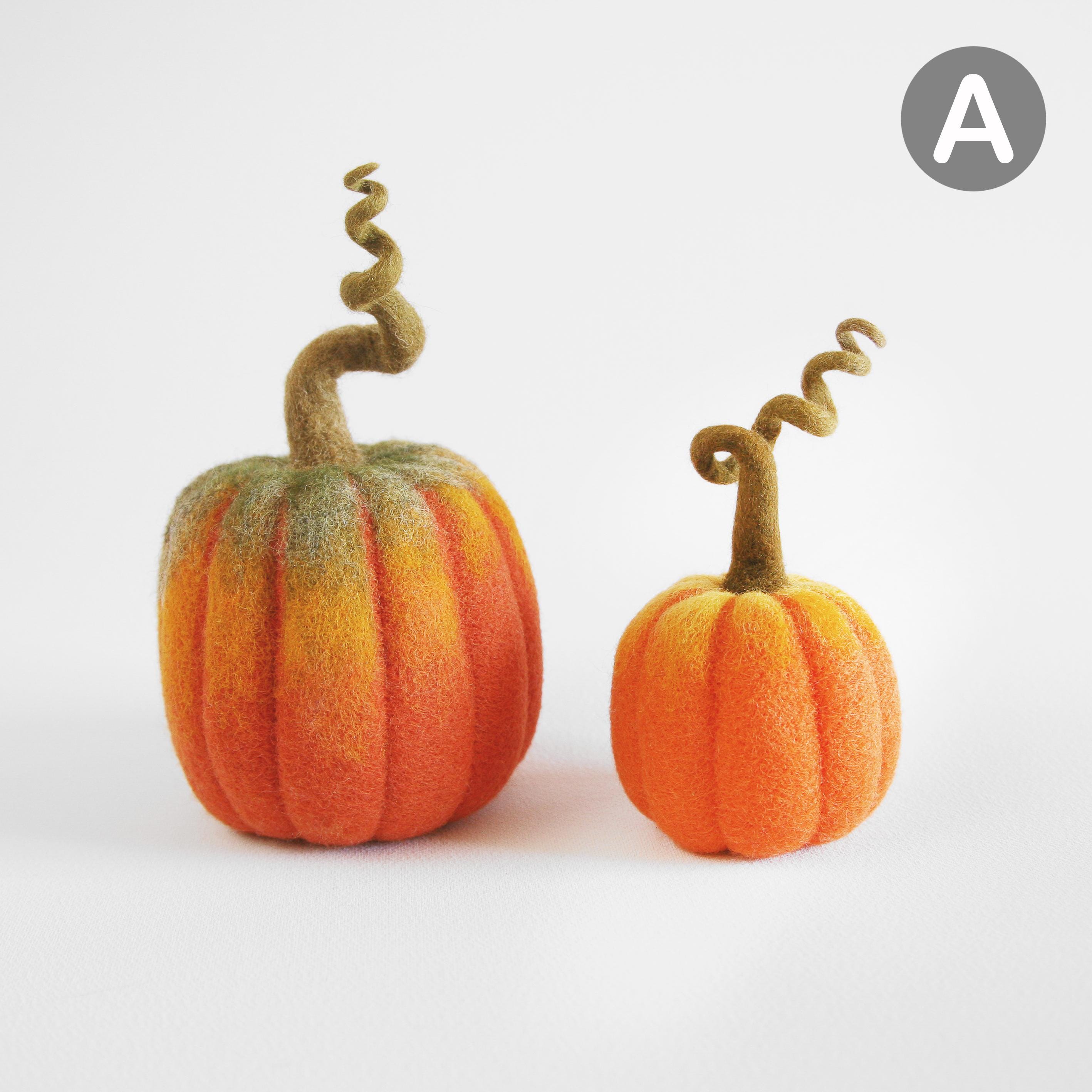 Needle Felted Wool Pumpkins, Fall Halloween Decor - Etsy