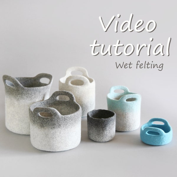 Felt Basket - Etsy