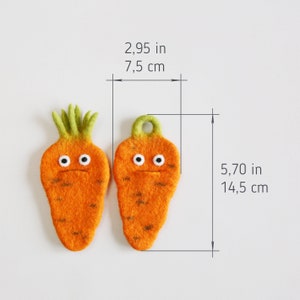 Tutorial on How to Create a Felted Carrot - Etsy