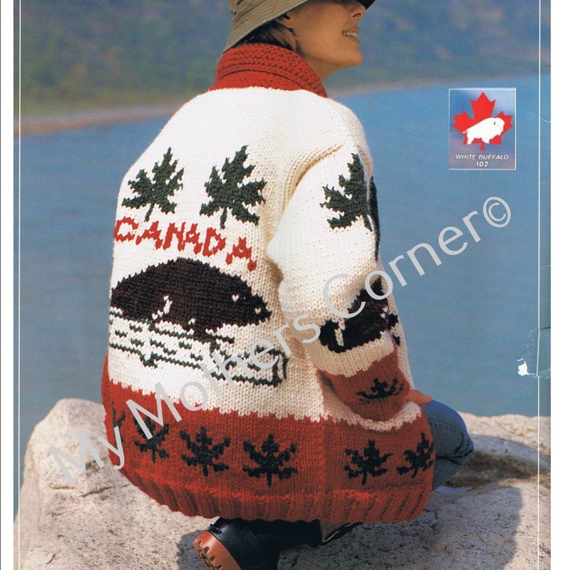 White Buffalo Knitting Pattern - Etsy