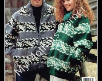 Pattern Oh Canada Maple Leaf Vintage Canadian Style Sweater - Etsy