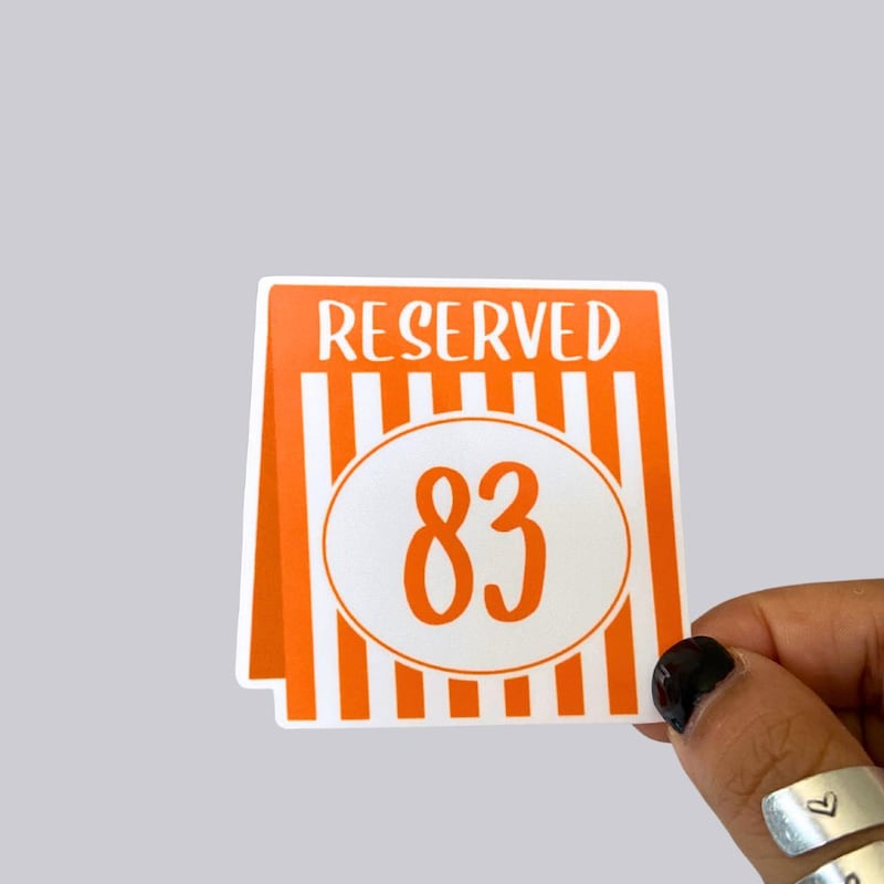 Table Number Tent - Etsy