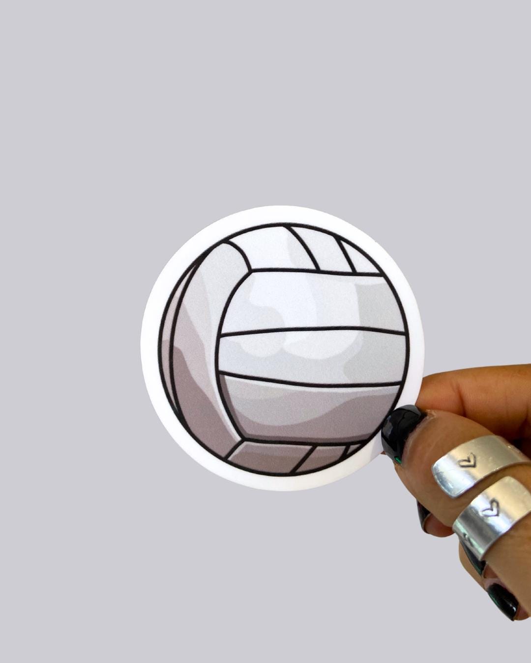 Volleyball Waterproof Sticker / Magnet | Volleyball Player | Volleyball ...