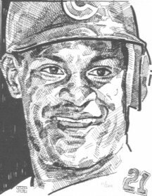 Sammy Sosa Chicago Cubs Limited Edition Print by Michael Mellett - Etsy